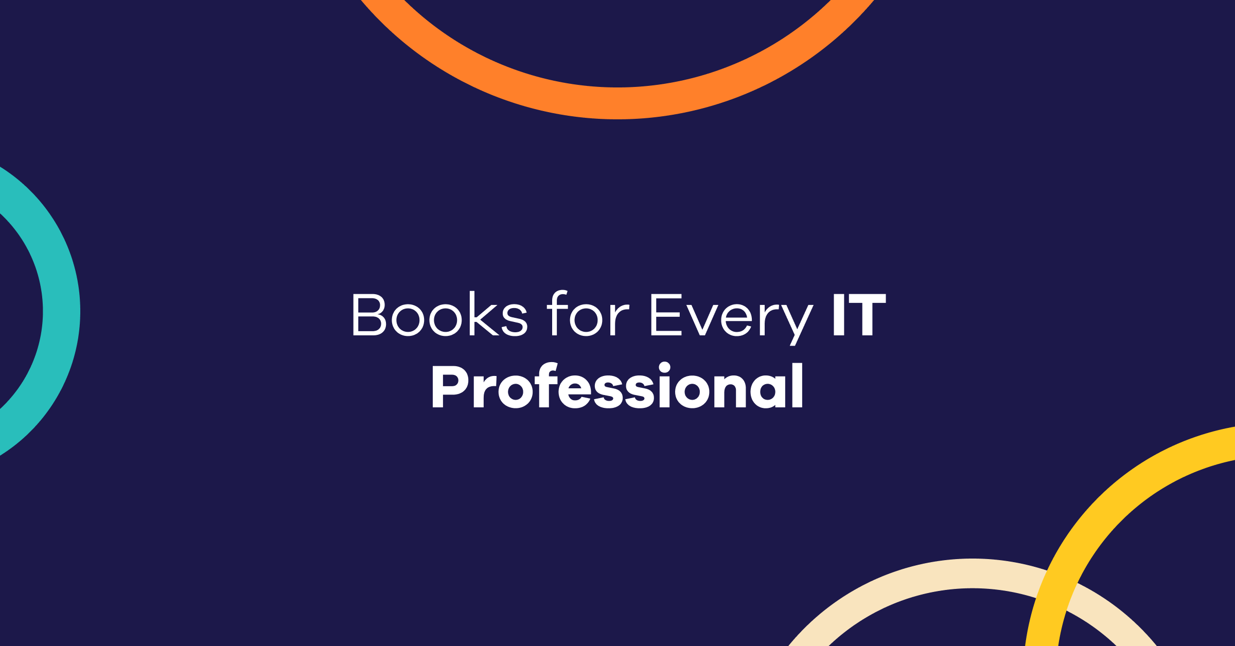The Ultimate Techie Fall Reading List - IDR